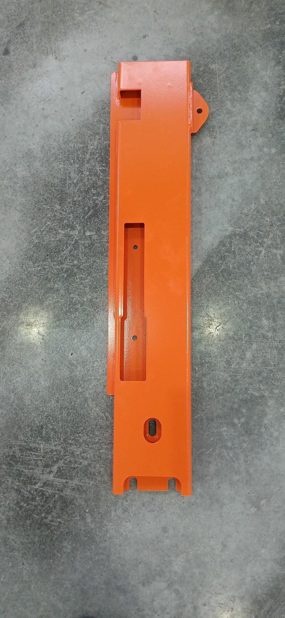 Стойка борта передняя правая евро, цвет - оранжевый