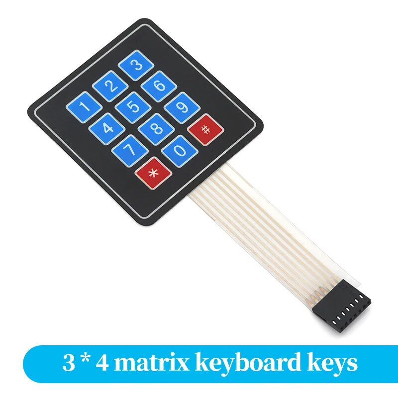 Клавиатура матричная 3x4 для Arduino