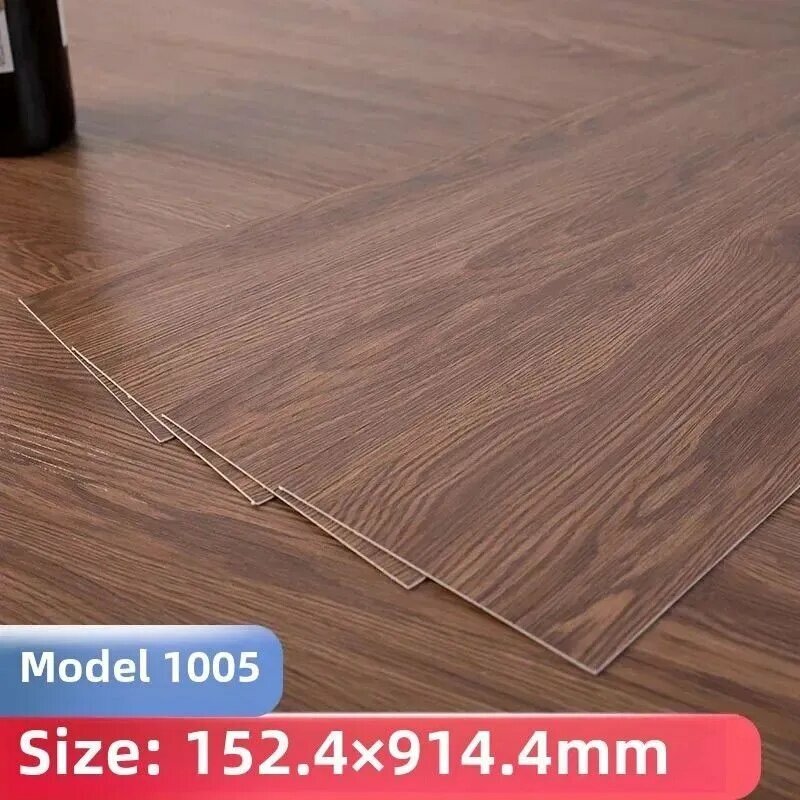 Самоклеящиеся Наклейки Для Пола Из ПВХ С Древесным Зерном, Водонепроницаемые И Износостойкие Бытовые