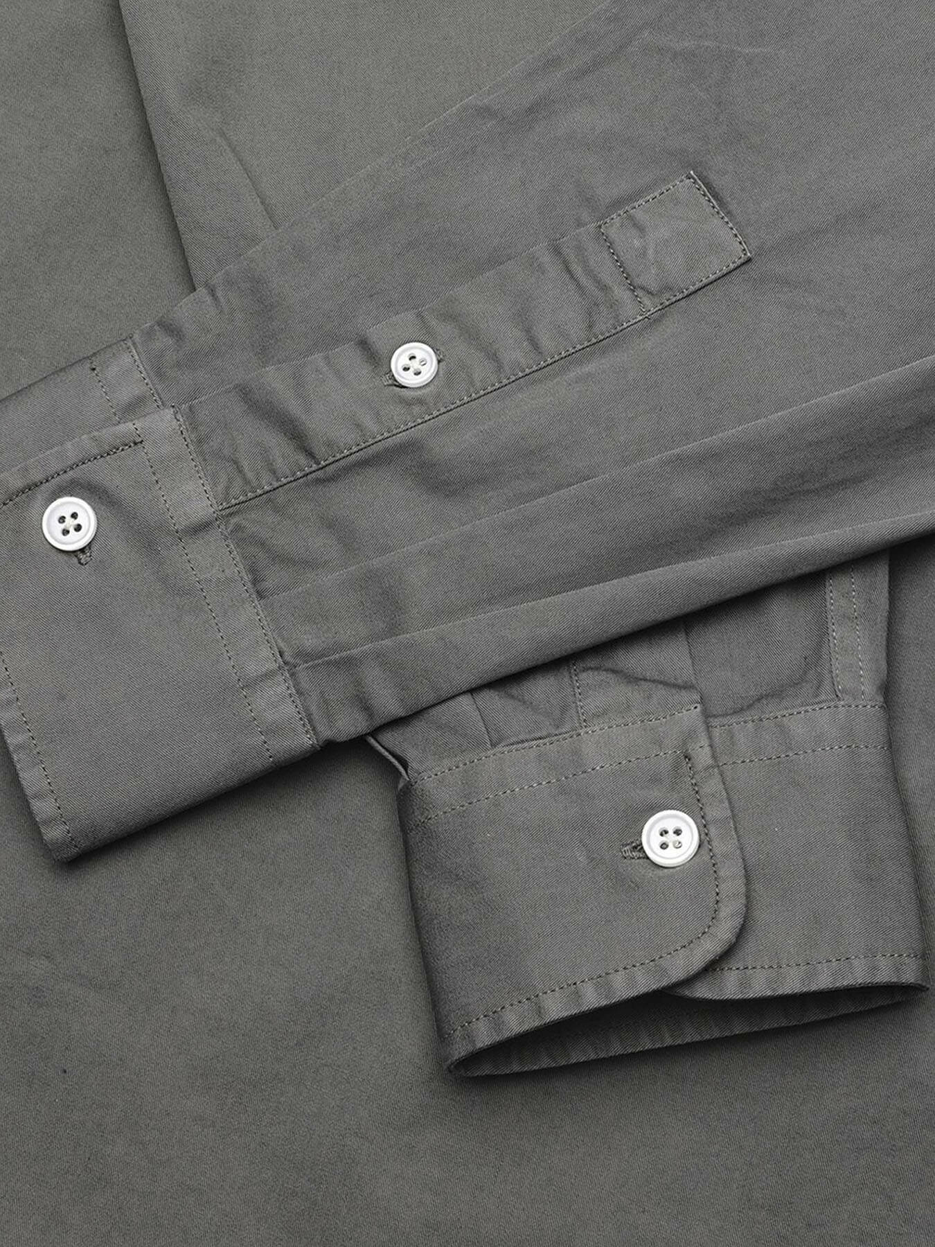 Рубашка GARMENT PROJECT RELAXED BUTTON DOWN, размер L, серый — фото 1