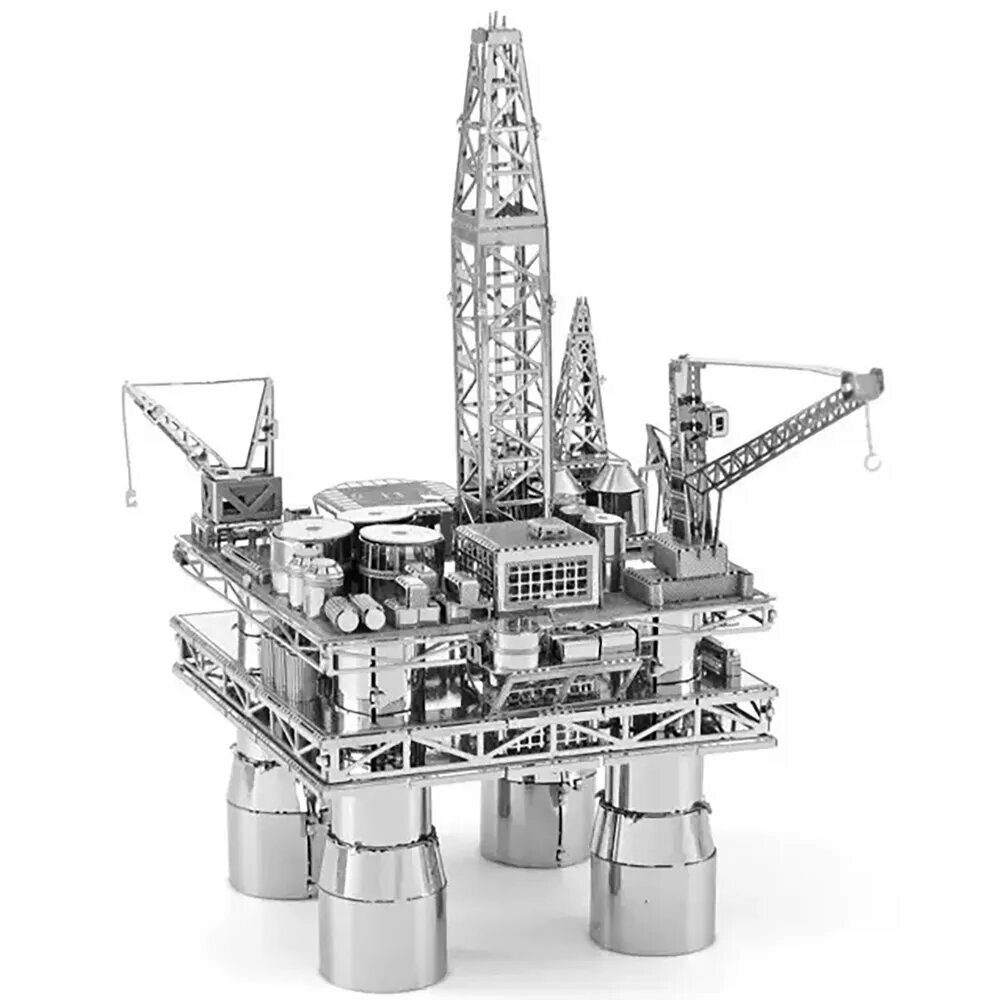 Бурение скважин в море+ Инструкции / 3D Металлическая головоломка