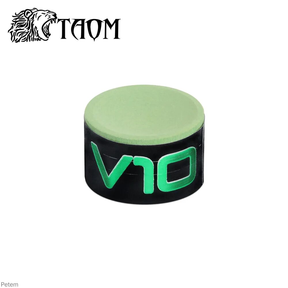 1 шт Мел бильярдный Taom V10 зеленый для русского бильярда