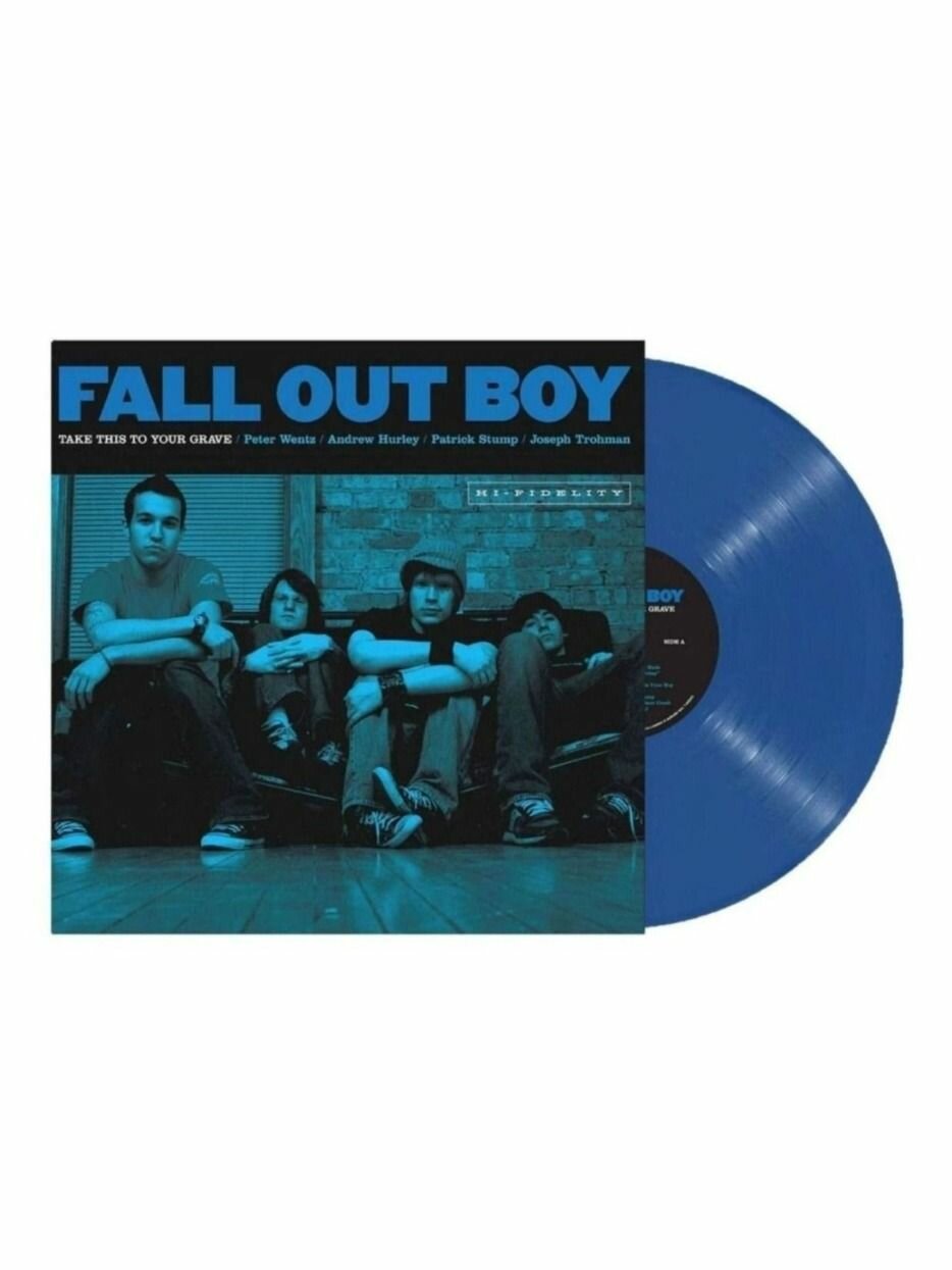 Виниловая Пластинка Fall Out Boy - Take This To Your Grave, LP, (20th Anniversary) Limited Edition, Blue Jay, Ori*ginal,