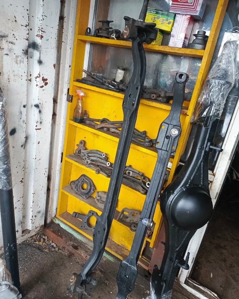 Балка в сборе с кулаками для а/м ГАЗель