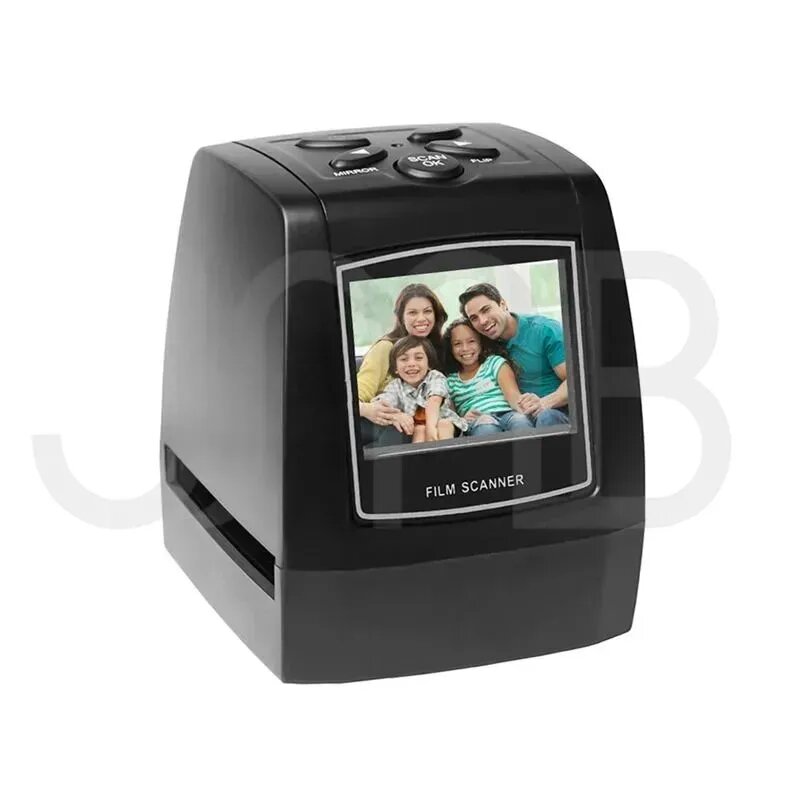 Цифровой сканер для пленок, слайдов и негативов Film Scanner, черный