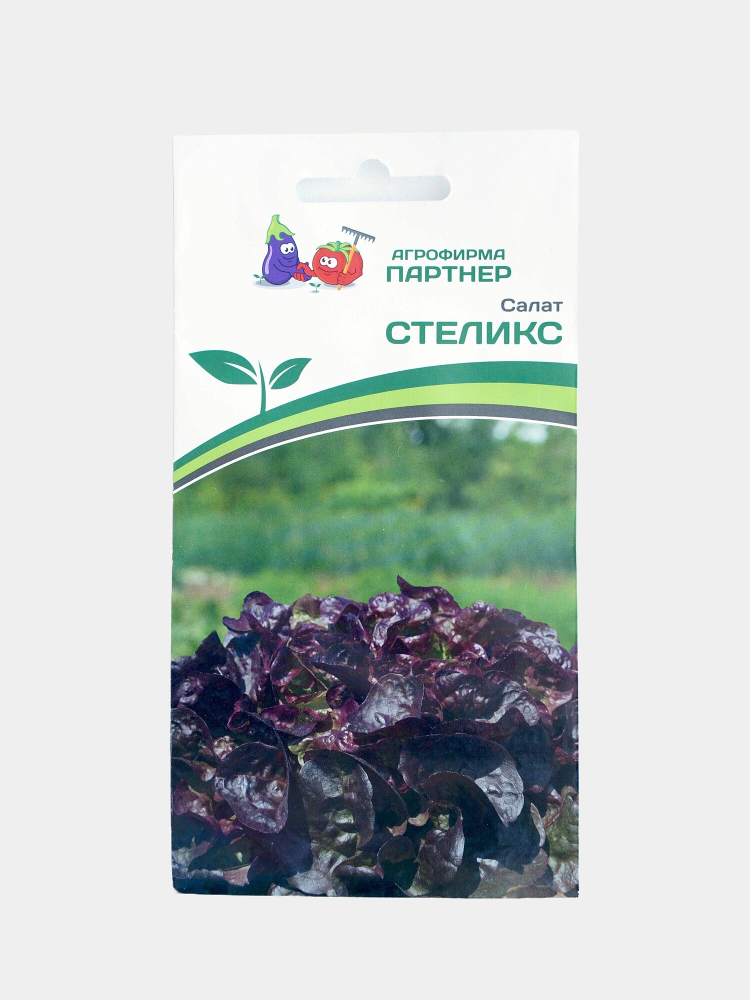 Семена Партнер Салат "Стеликс", Листовой, Дуболистный, Раннеспелый