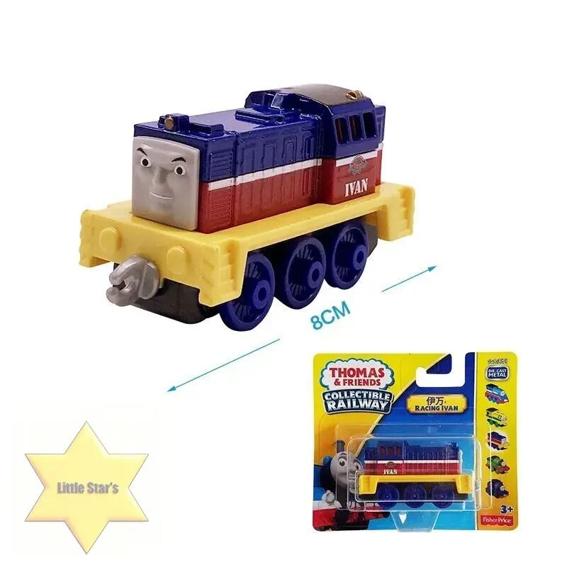 Игрушечный паровозик Thomas & Friends с героями мультфильма, модель Racing Ivan
