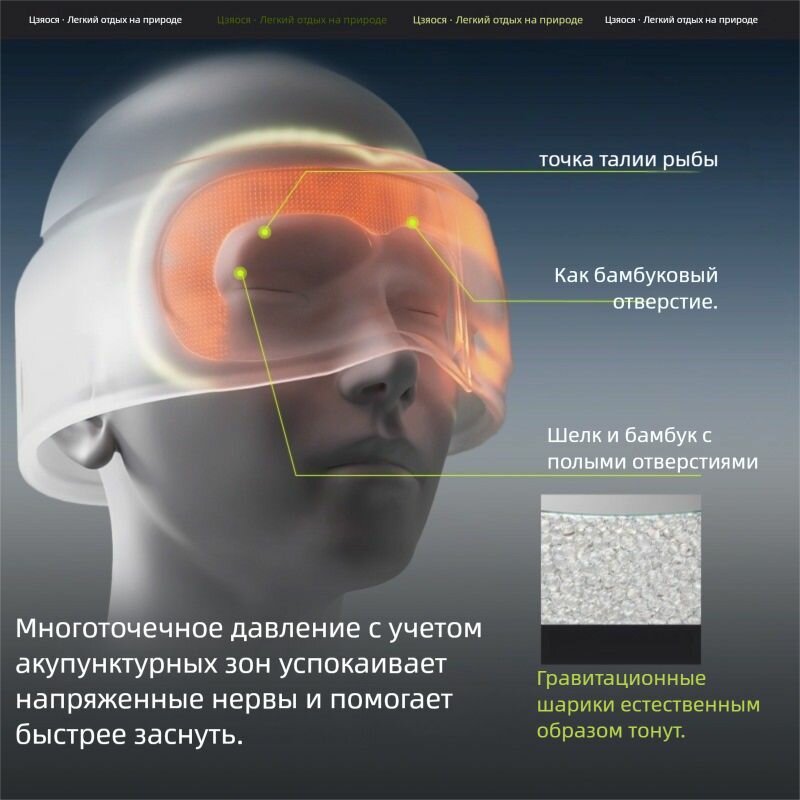 GlamBox Маска для сна — фото 1