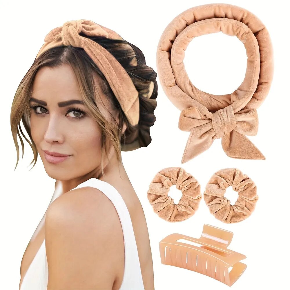 Ручные бигуди для волос-простые в использовании, без нагрева, подходят всех типов