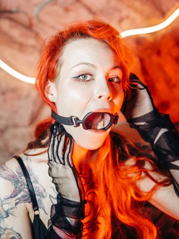 Кляп с кольцом для ролевых игр 5 см