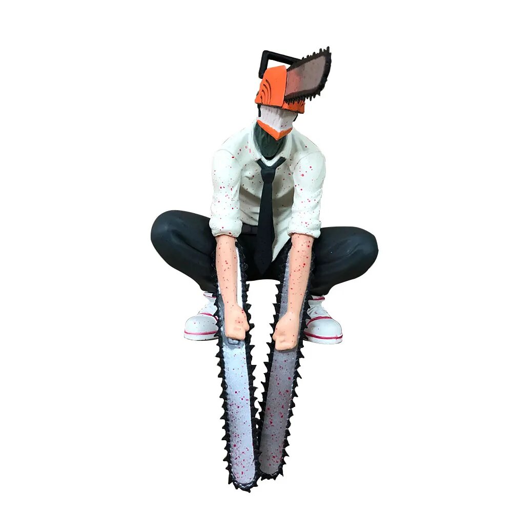 Аниме Фигурка Фигурка Человек Бензопила Дэнджи/Chainsaw Man Denji , Chainsaw (16см)