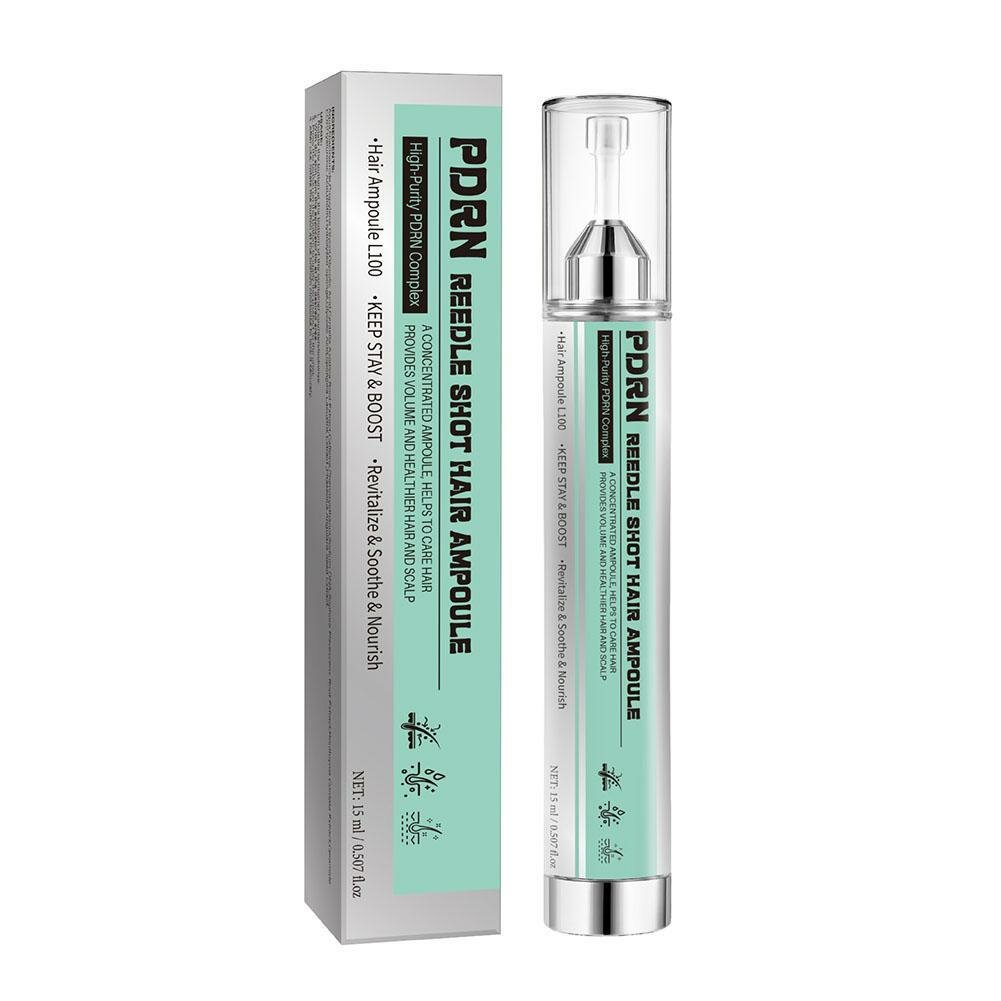 15 мл соединения PDRN, мощная эссенция против выпадения волос, омолаживающая кожу головы