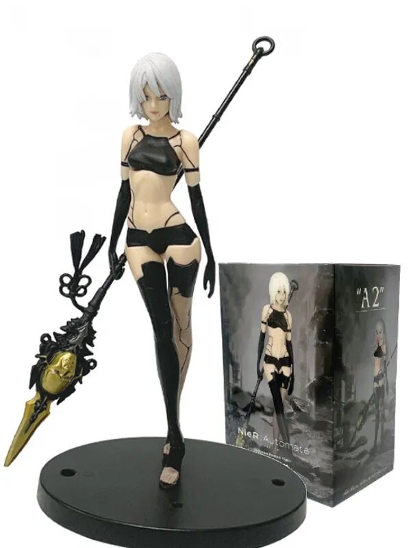 Фигурка Nier Automata A2 PVC 18 см коллекционная фигурка для фанатов аниме