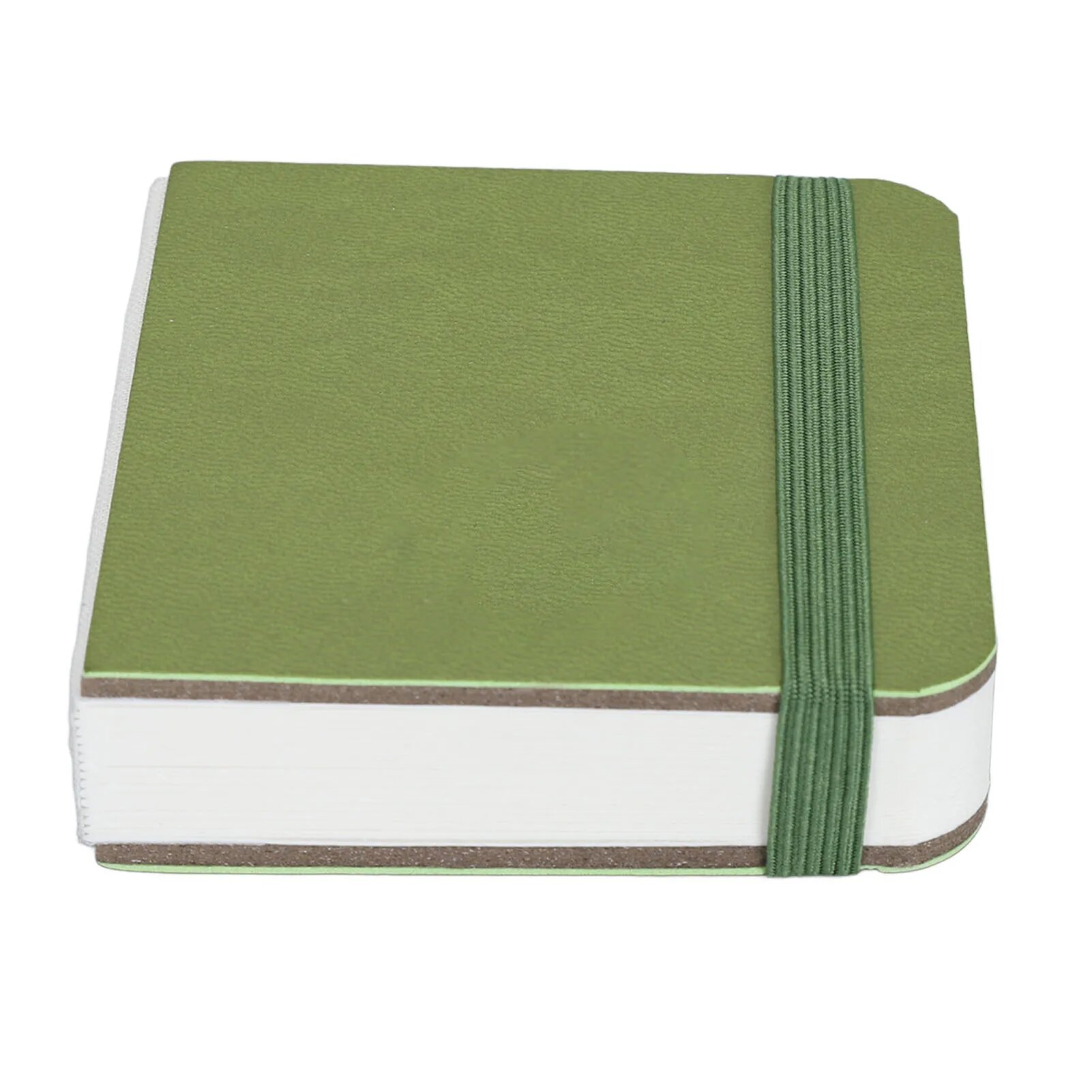 Зеленый блокнот с обмоткой, 30 листов, Army Green