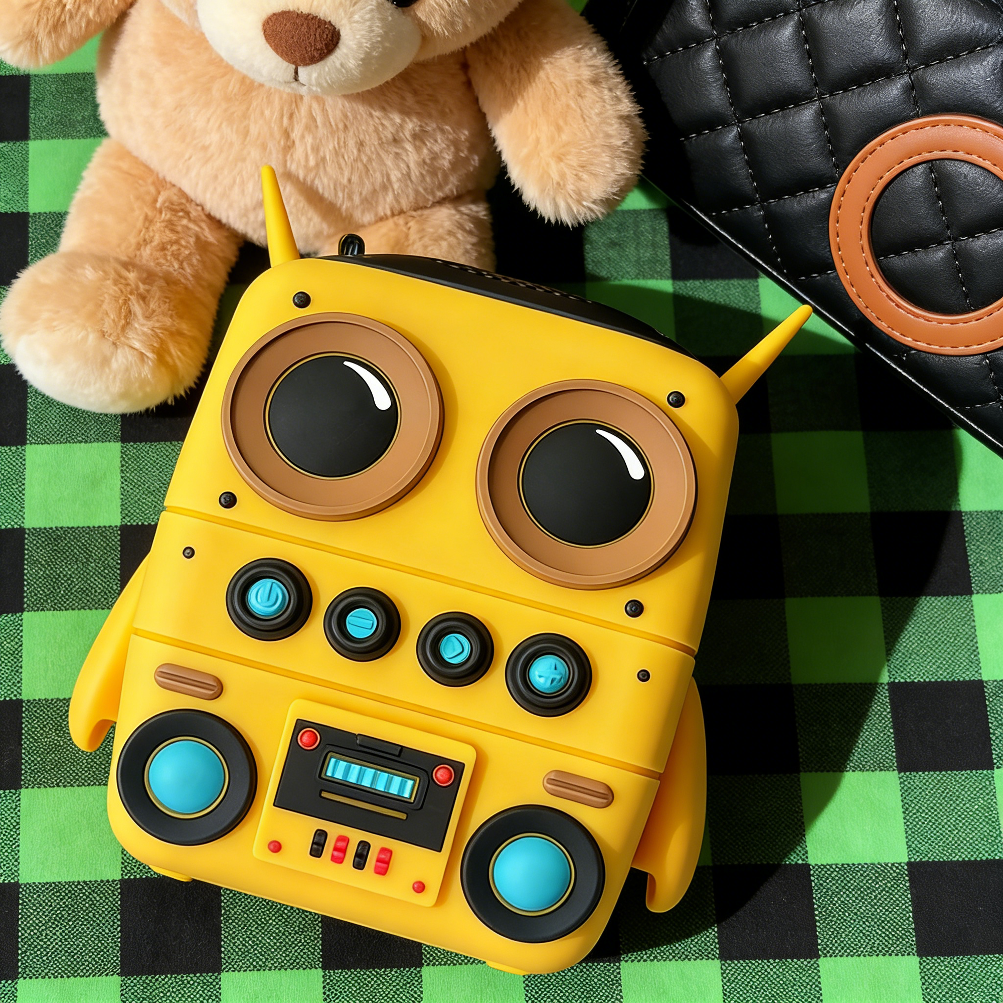 Умная колонка VK Капсула Нео с голосовым помощником, Наружный портативный динамик Bluetooth