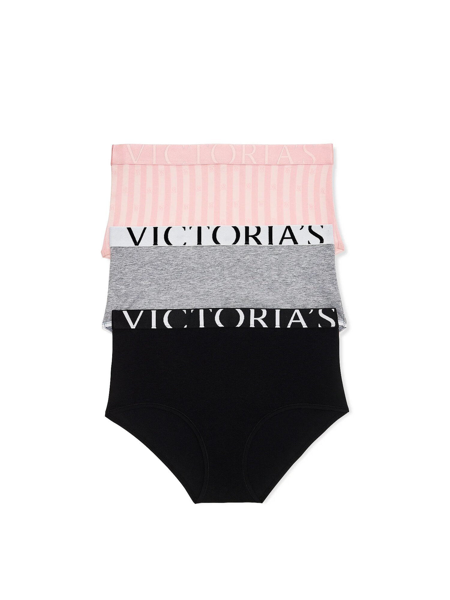 Трусы 3-Pack Exploded Logo Cotton Modern Brief Panties, комплект
