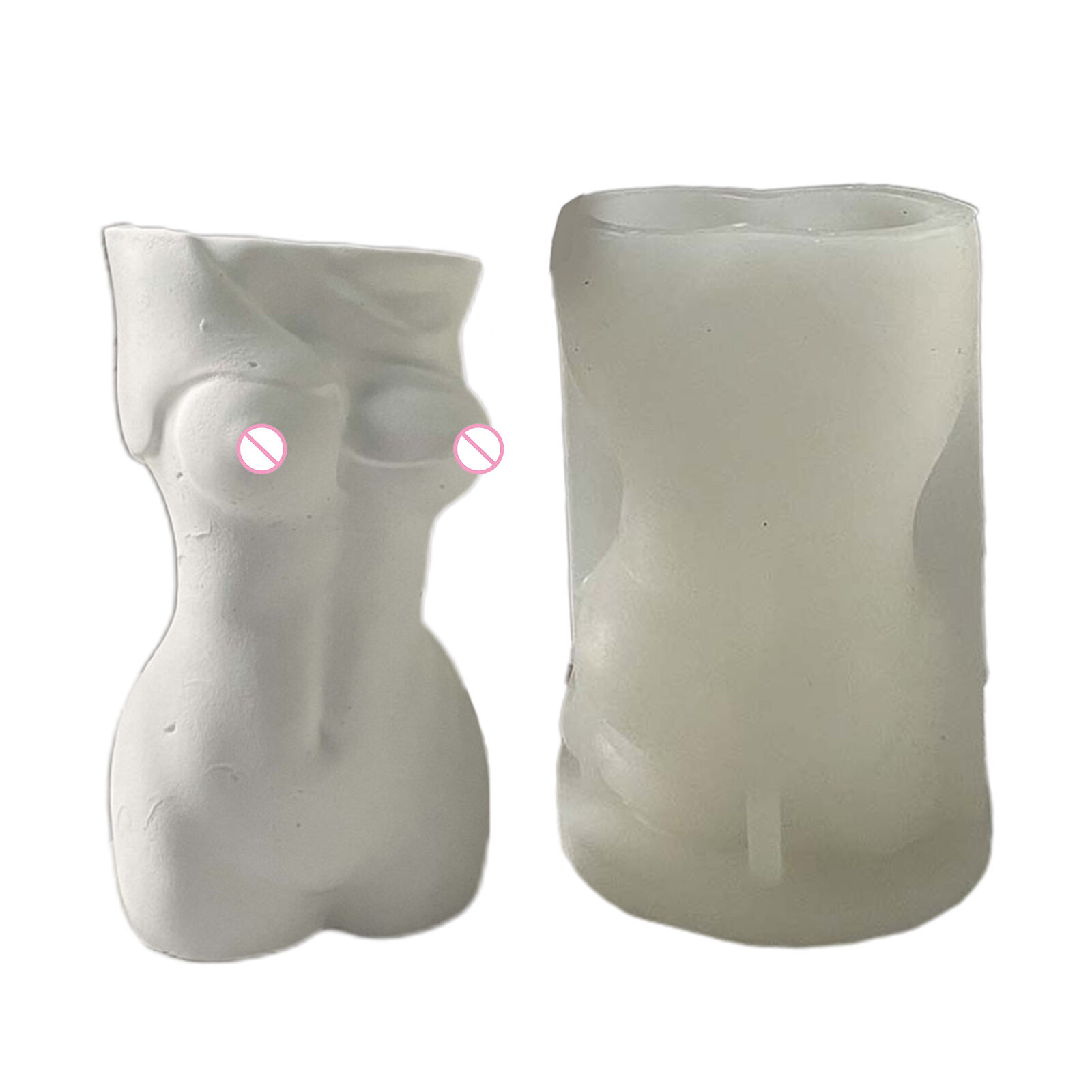 3D Человеческое Тело Гипсовая Смола Ваза Формы Держатель Ручки Торт Выпечка Шоколадная Форма