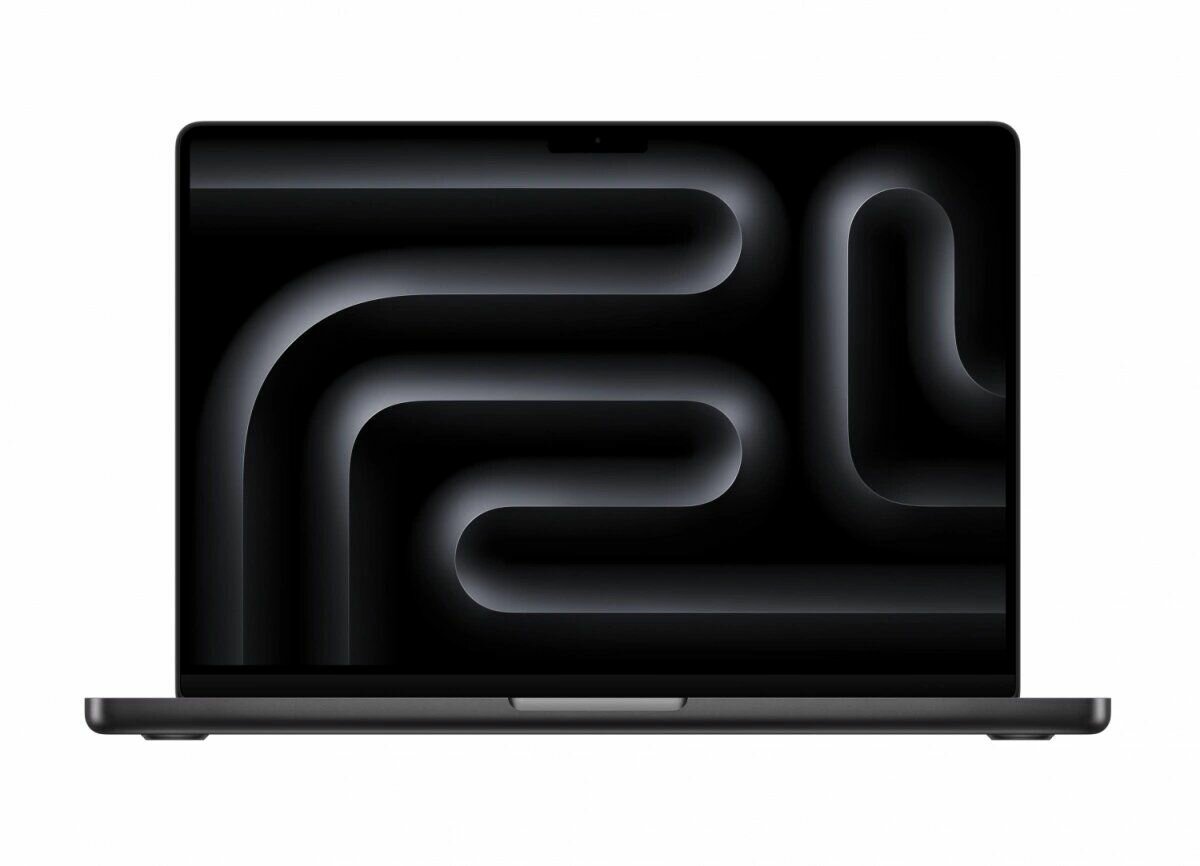Apple Ноутбук Apple MacBook Pro 14" (2024) 1Tb Space Black (MW2V3) (M4 10C CPU/10C GPU, 16 ГБ, 1ТБ SSD) Ноутбук 14.2", Apple M4, RAM 16 ГБ, SSD, (MW2V3)