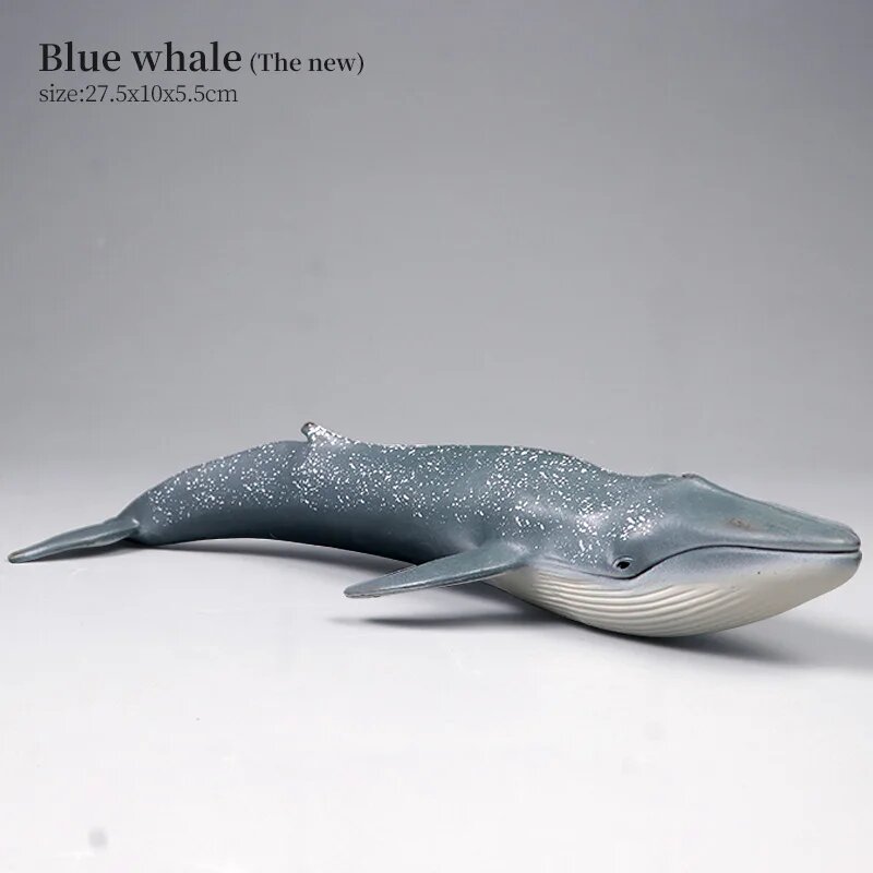 Фигурка кита синего, XIALIBAOMOWAN, Whale-8