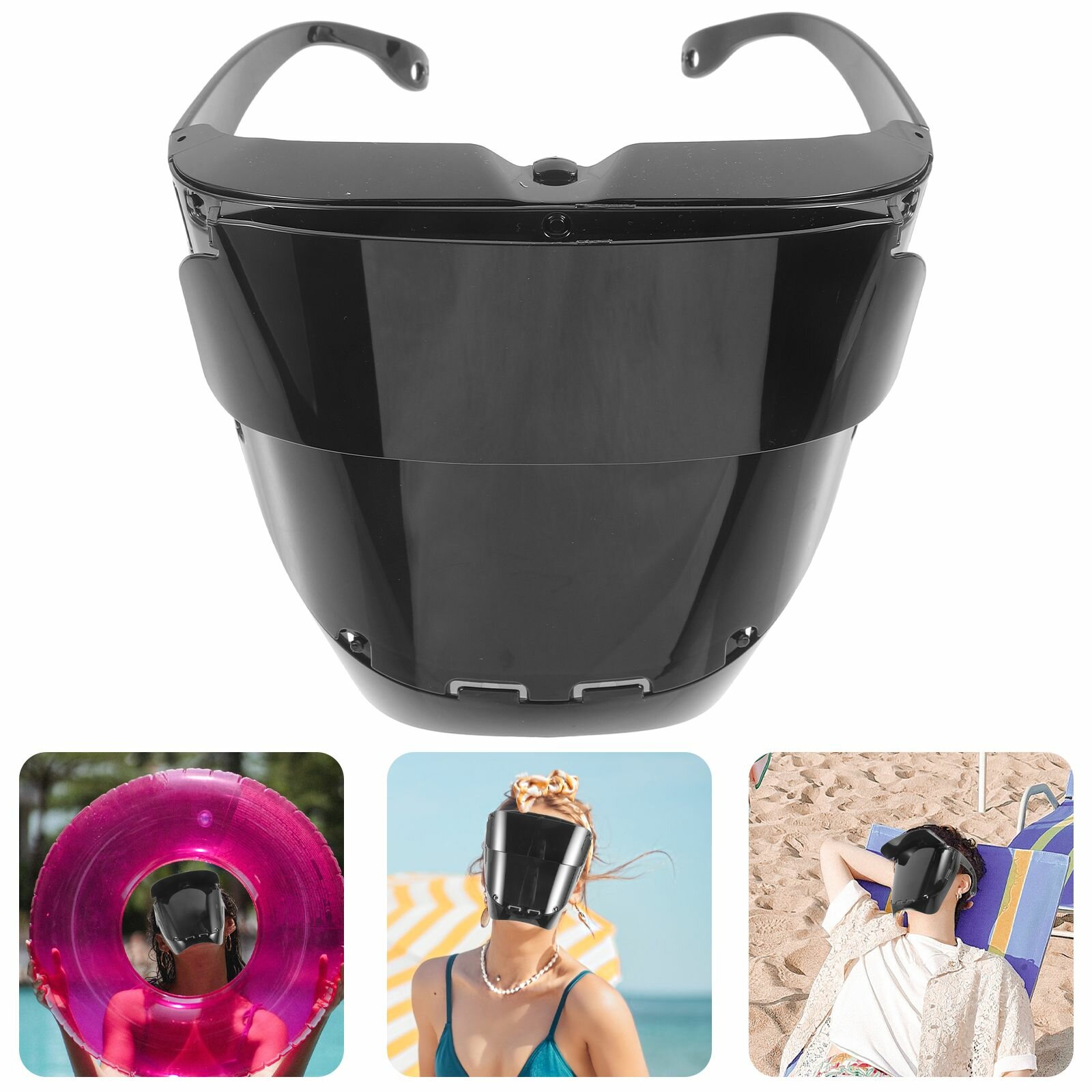 Защитные Очки Из Pc Для Глаз С Uv Защитой 1 Штука Для Загара