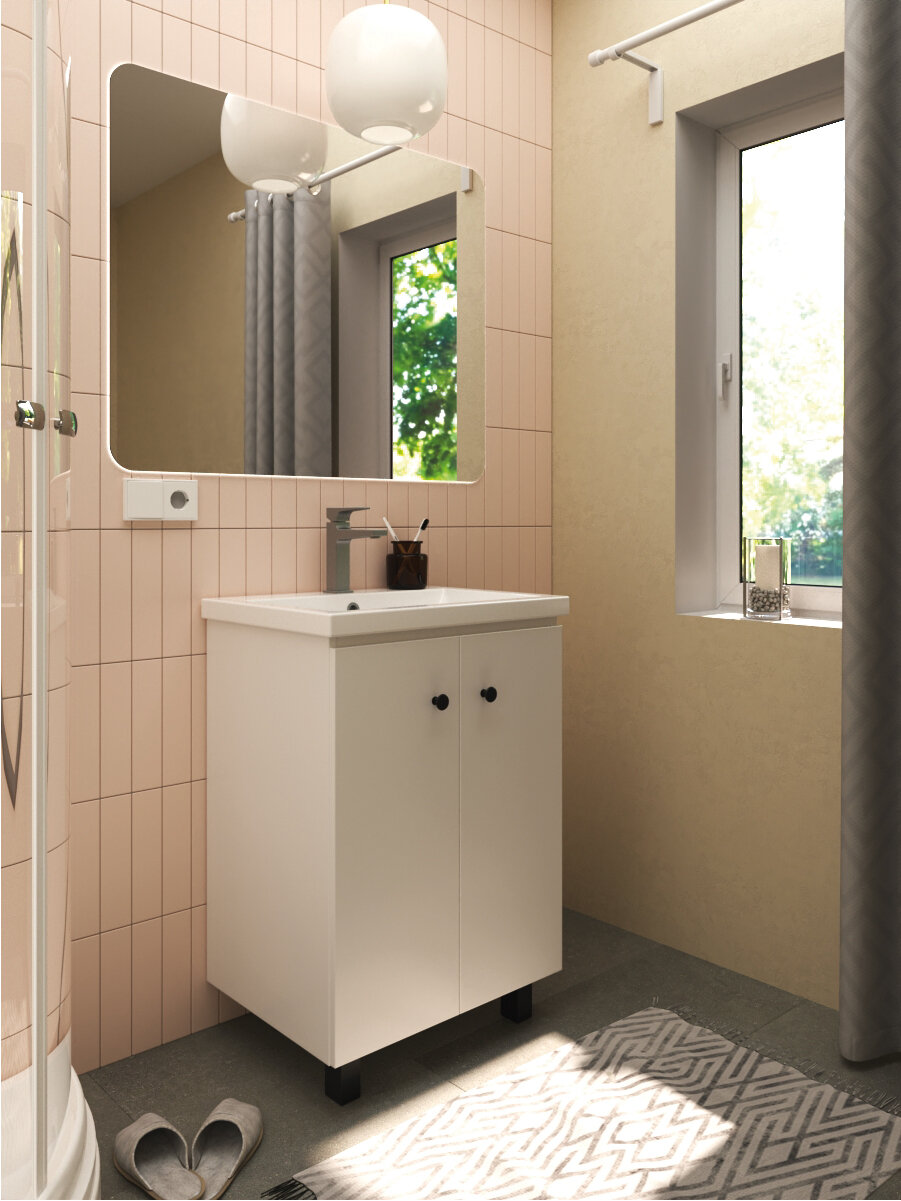 Тумба под раковину Белая