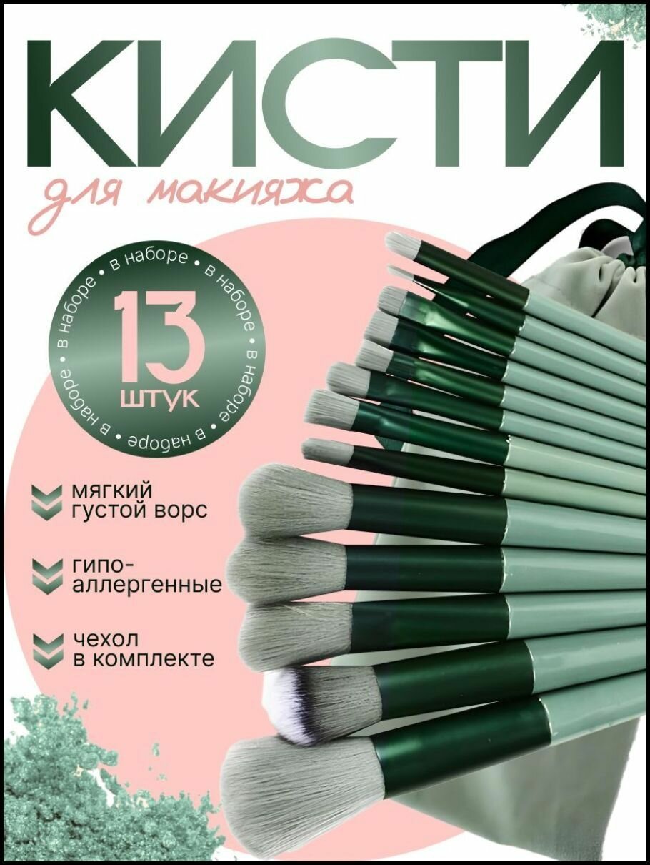 Набор кистей для макияжа