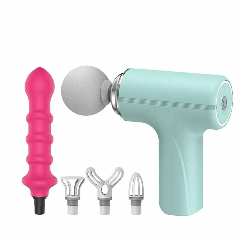 Аппликатор для головки пистолета Fascia, перкуссионный массажер пистолет для мышц всего тела; Массажер для мышц, насадка для глубокой перкуссионной заглушки ткани