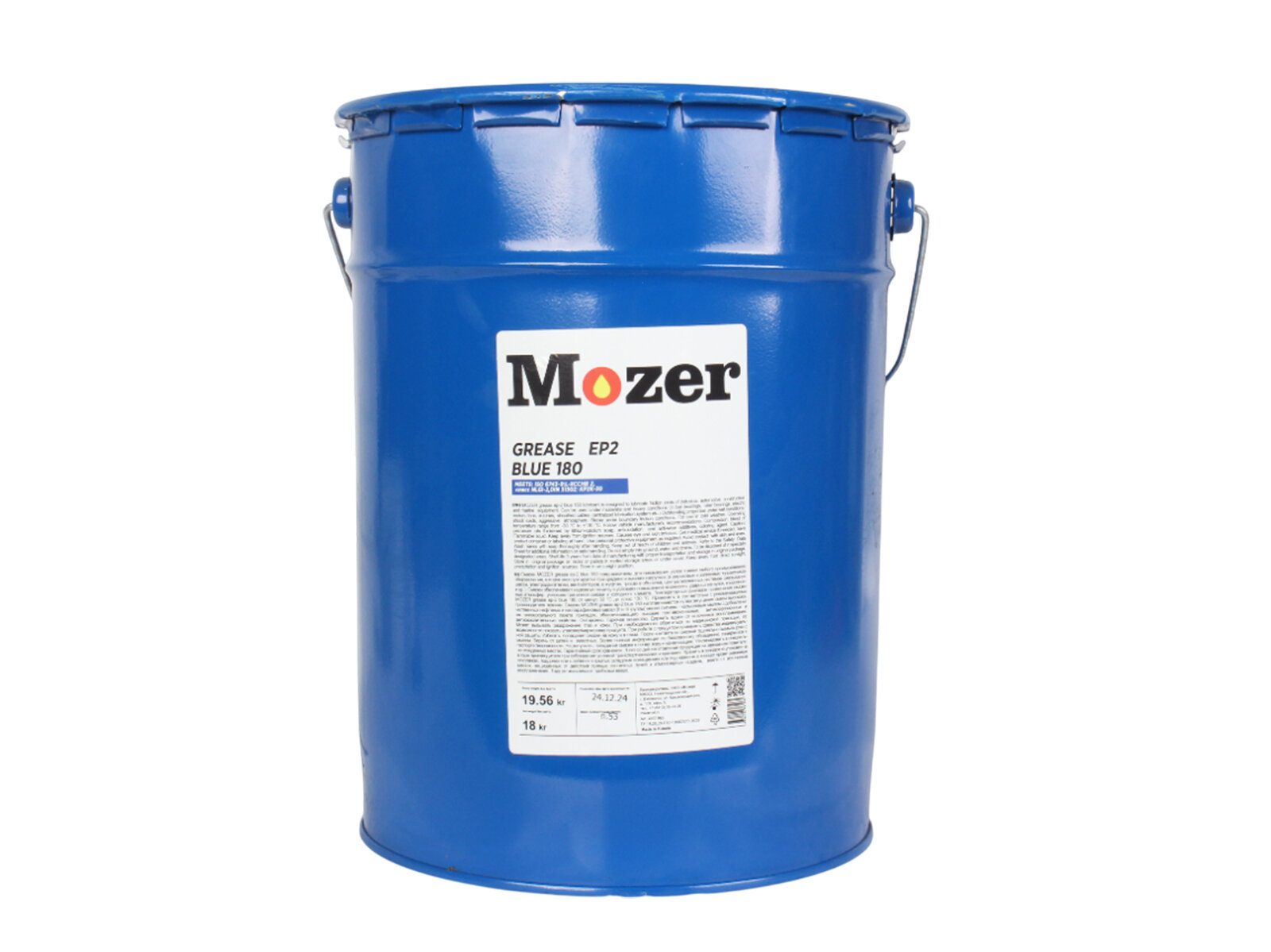 Смазка MOZER GREASE EP-2 BLUE 18кг