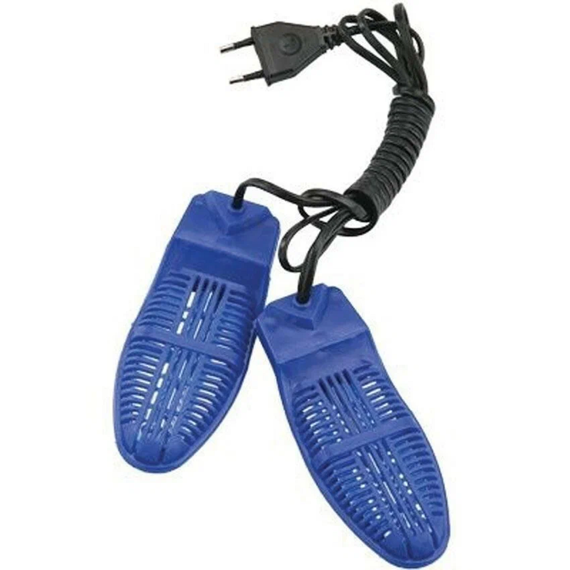 Электросушилка для всех видов обуви, мощность 9 Вт, пластиковая, синяя