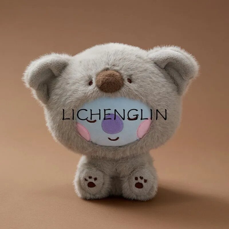Плюшевая игрушка BTS BT21 Baby More Fluffy мягкая кукла, подарок для детей