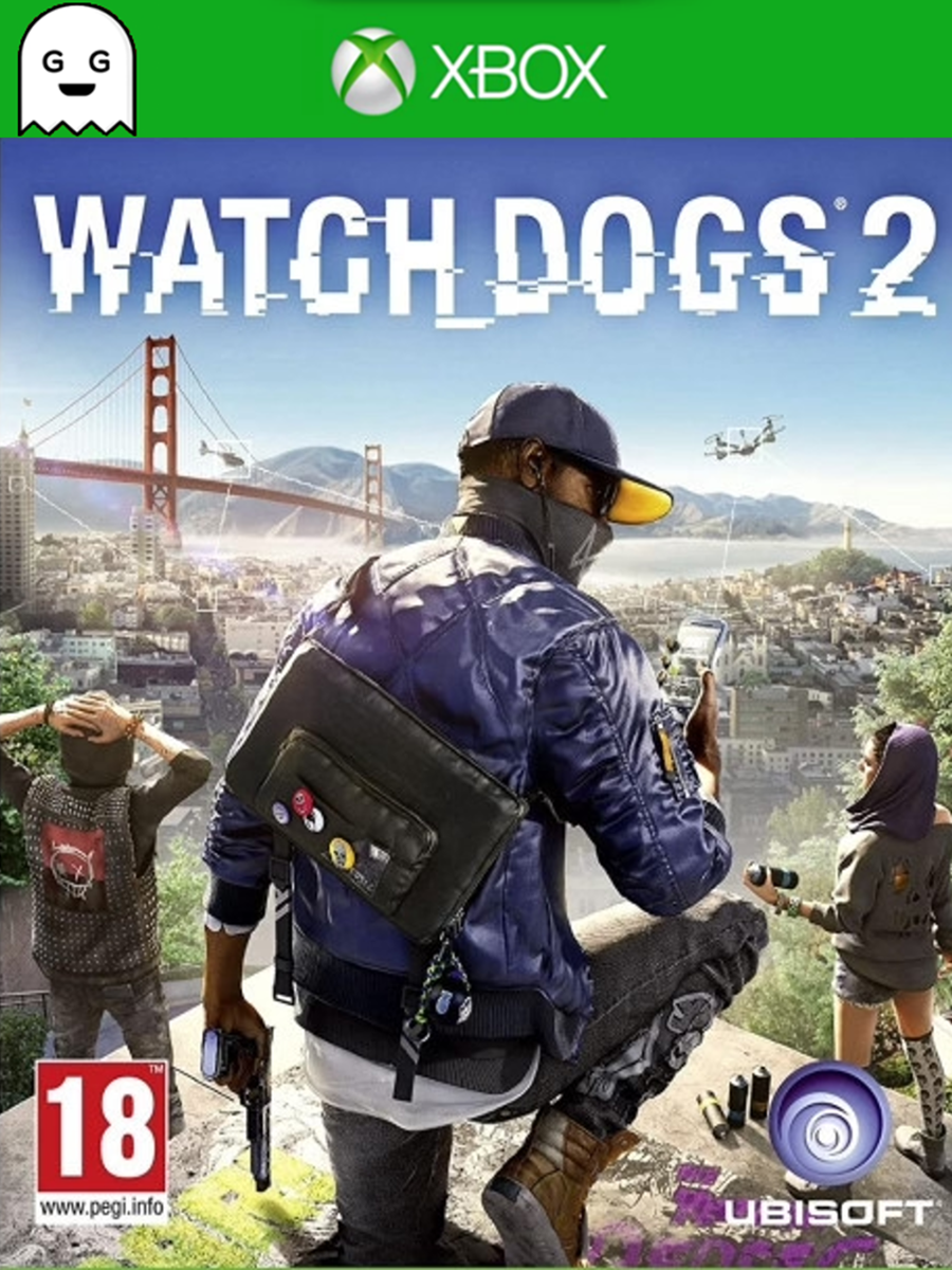 Игра Watch Dogs 2, цифровой ключ для Xbox One/Series X|S (Турция), русская озвучка