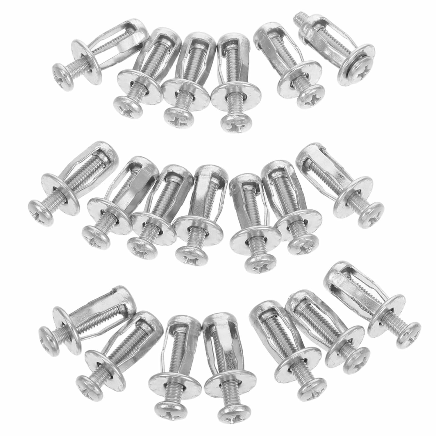 20 шт. дополнительные анкеры для полых стен для гипсокартона, сверхпрочные расширительные винты для гипсокартона для кре