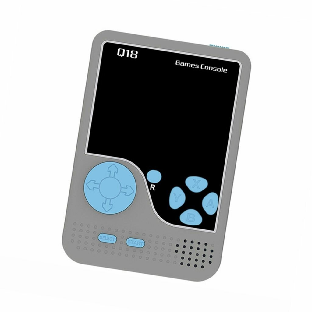 Портативная игровая консоль Q18 Classic 500 в 1 Single edition-Серый
