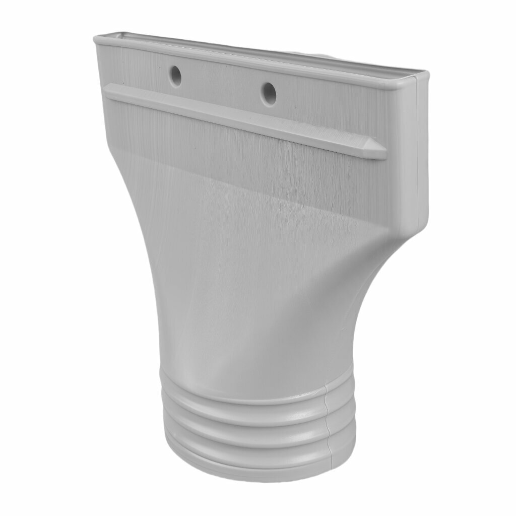 Адаптер для выпуска воздуха из Сплющенного Шланга с Надежным Фиксирующим Язычком Прочный Адаптер для Подачи воздуха из АБС-пластика Быстрая Фиксация для Выпуска воздуха из окна