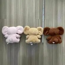 Мягкая игрушка Чебурашка коричневого цвета - мягкая игрушка антистресс для детей и взрослых — фото 1