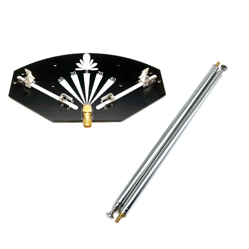 FM Телескопическая Антенна Замена Радиоантенны для AM FM радиостереоприемника и т. д. Антенна 75-360 МГц