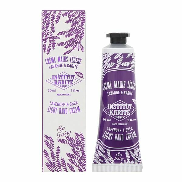 Institut Karite - Shea Hand Cream Lavender Крем для рук с лавандовым маслом ши 30 мл no box