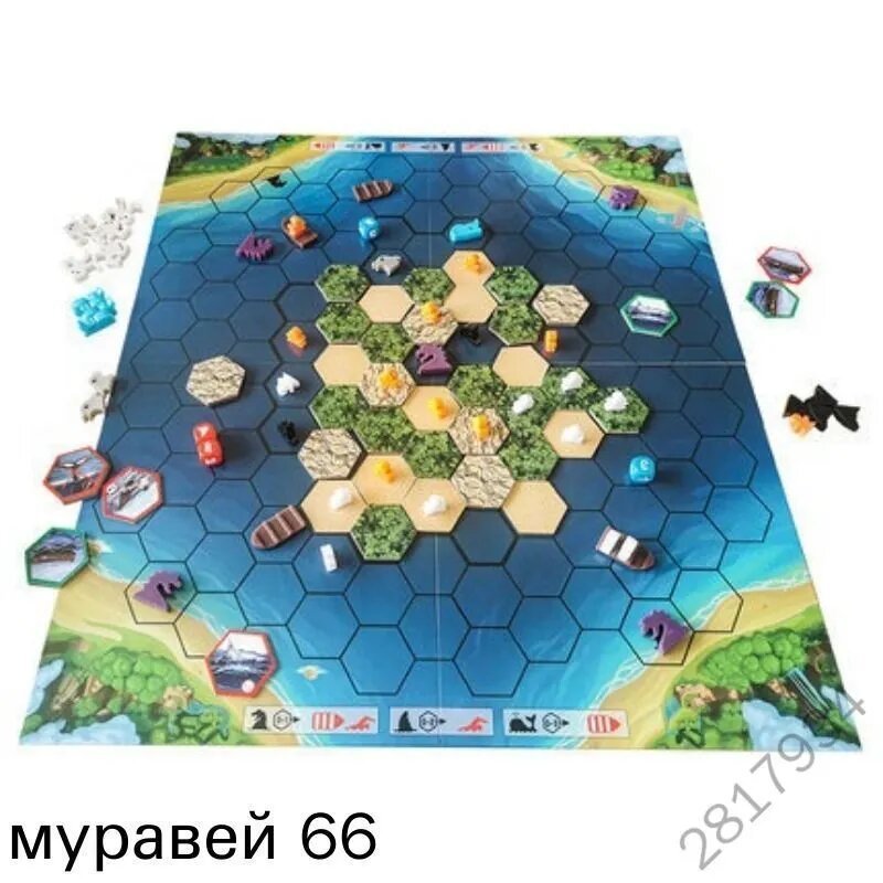 Настольная игра Последний день Атлантиды для 5-6 человек из картона — фото 1