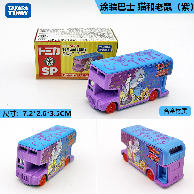 Tomica Alloy Car Disney Dream Star Мультфильм Микки Минни Тиггер DM Игрушечный автомобиль для мальчиков и девочек