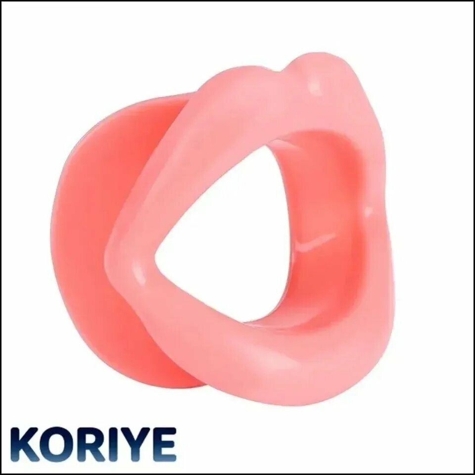 Мини-тренажер Тренажер для мышц лица губы, розовый