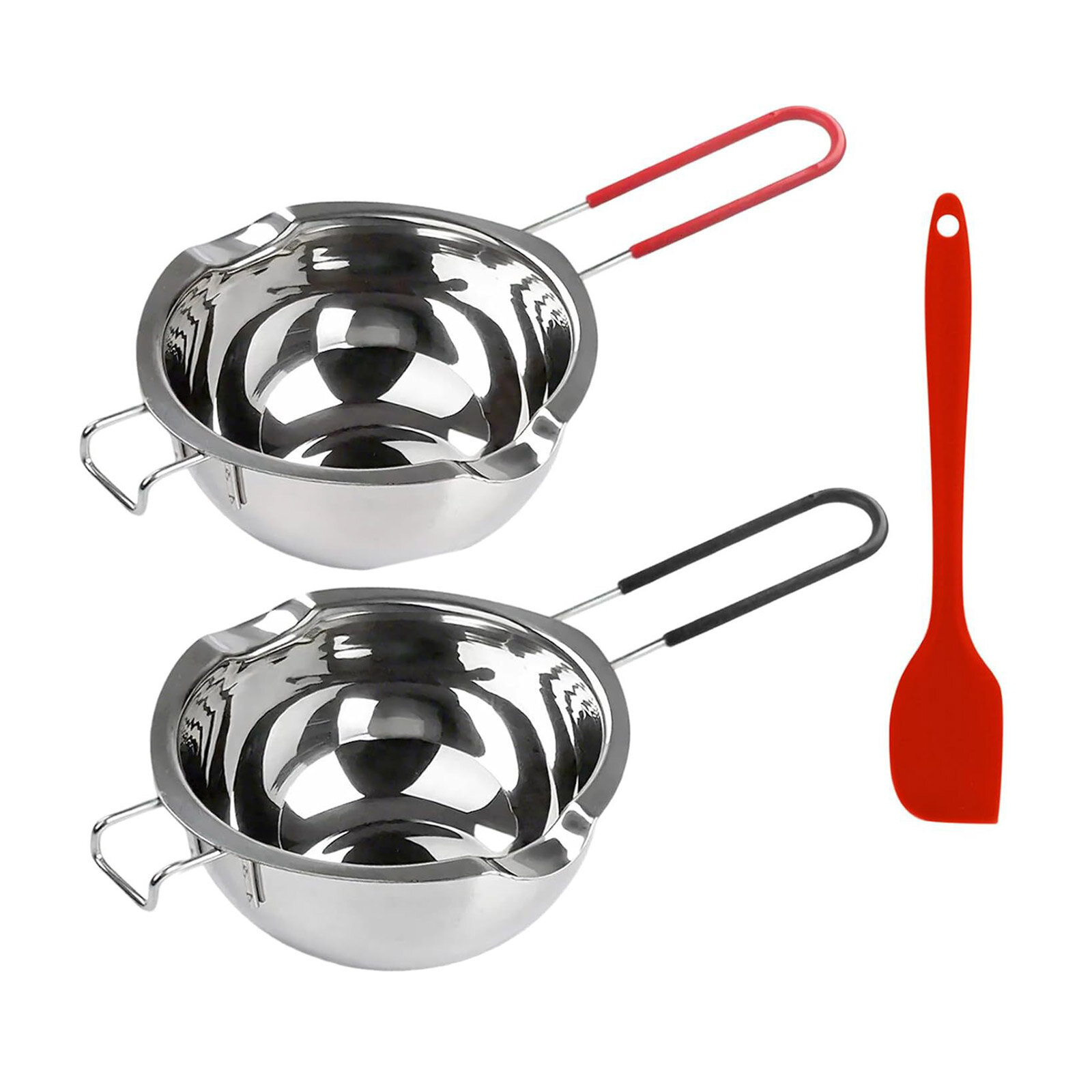 Термостойкие миски для плавления нержавеющая сталь силиконовый шпатель выпечка кухня