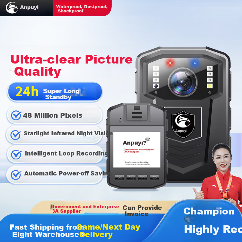 Анпуи HD портативная грудная камера для правоохранительных органов DSJ-X8 Функция：Инструмент для записи и сбора