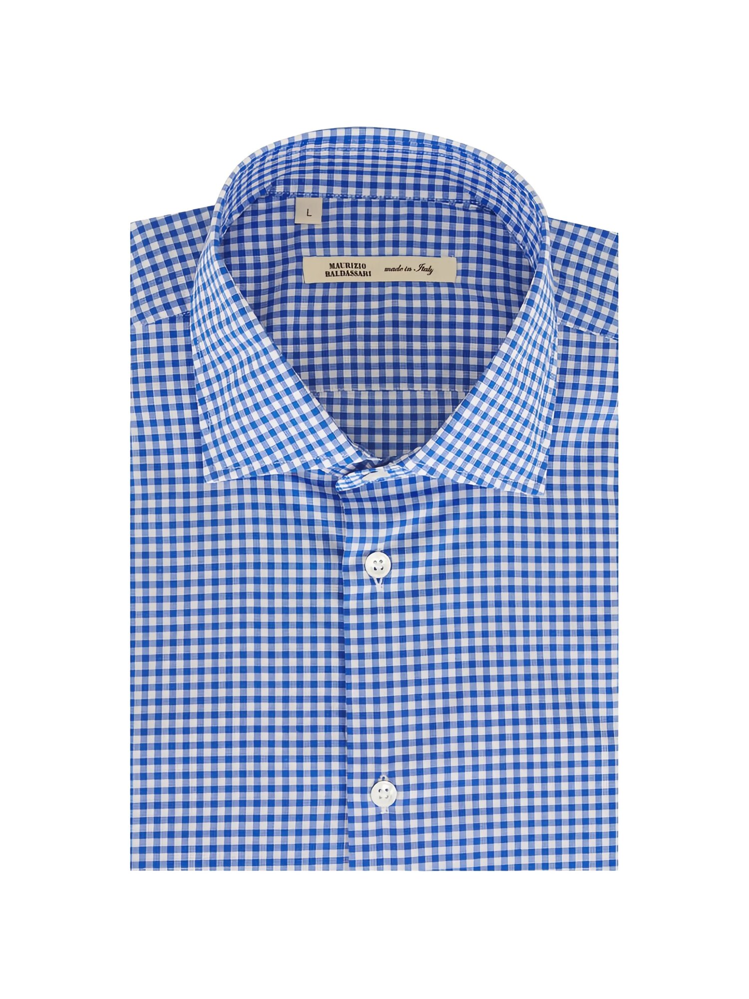 Рубашка Check cotton shirt
