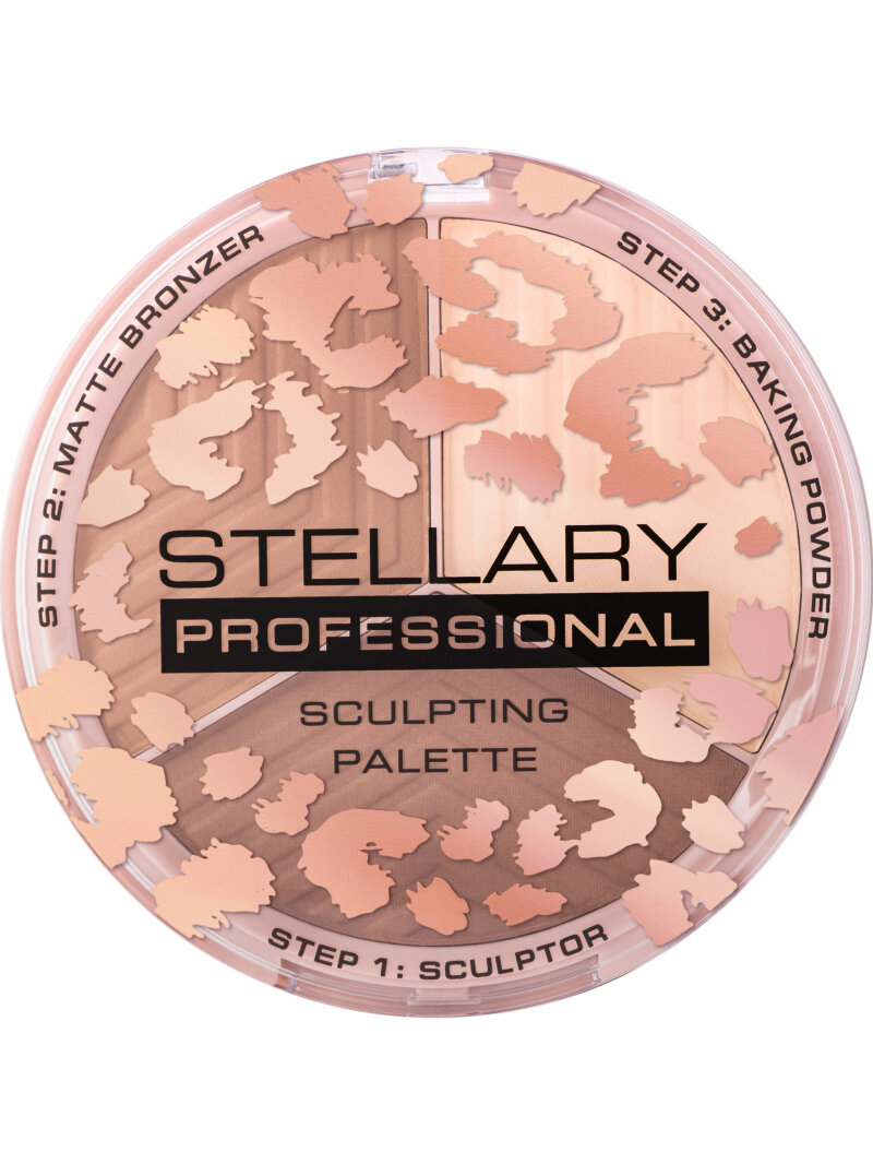 Палетка для контуринга лица Stellary Face sculptor, тон: 02, 11.4 г
