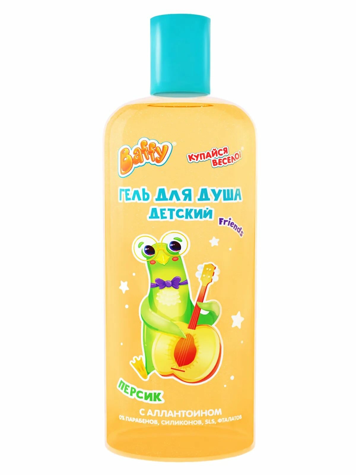 BAFFY Детский гель для душа, 250 мл, Персик