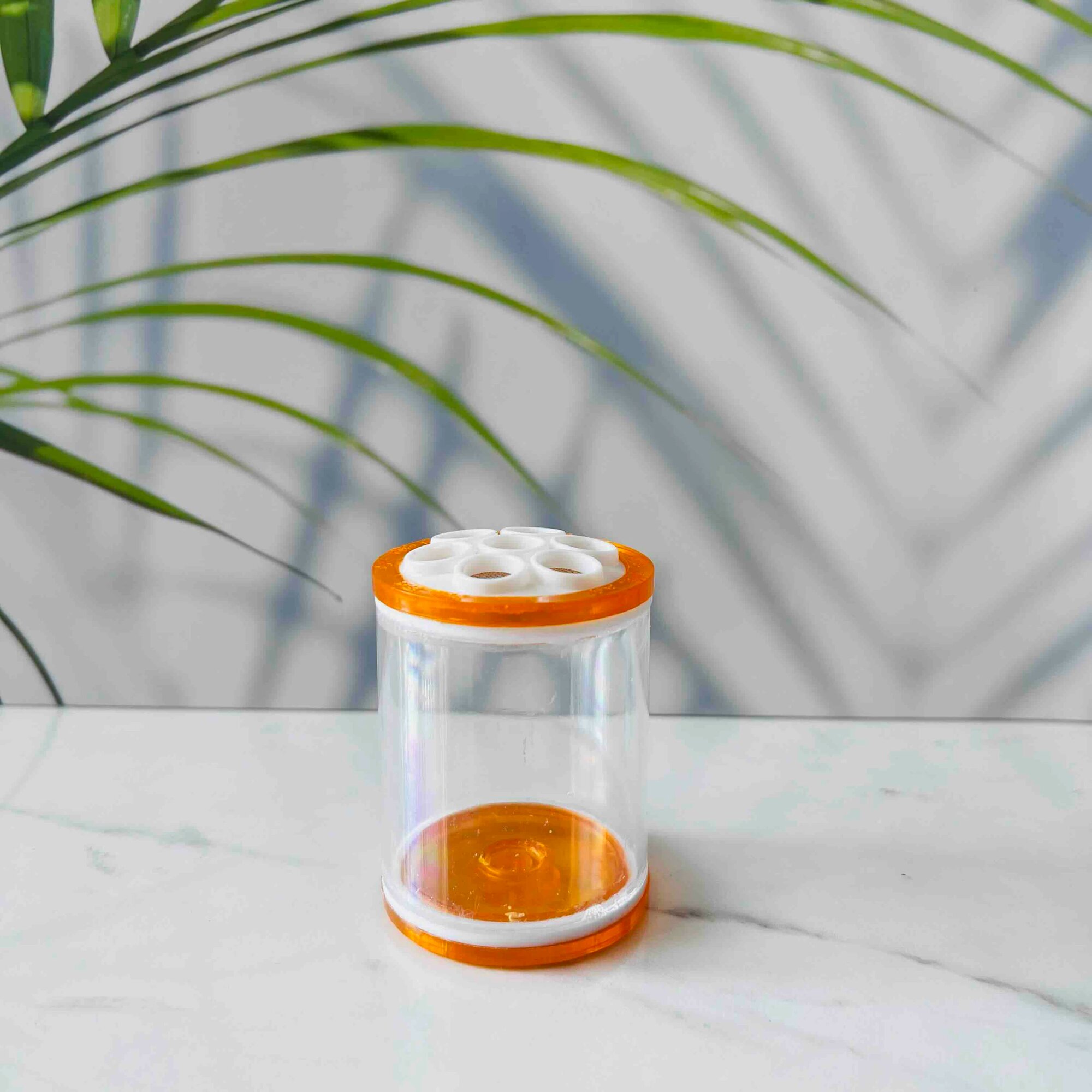 Прозрачная пластиковая клетка для сверчков с 7-отверстиями для разведения насекомых, зимнее использование, 1 штука