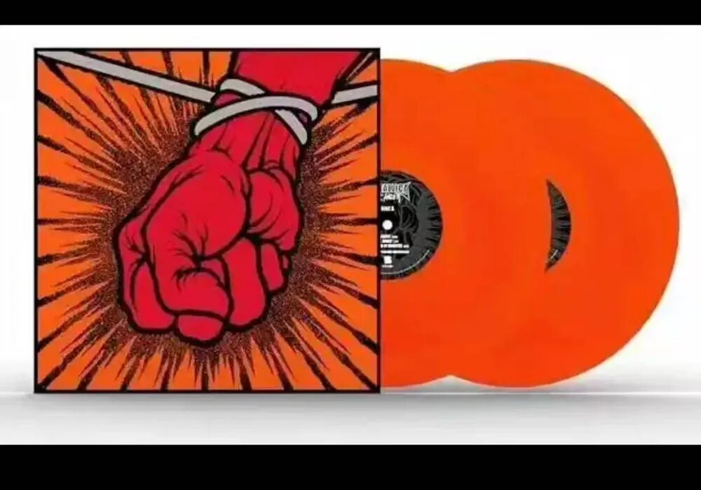 Виниловая пластинка Metallica - St. Anger (2LP) оранжевый винил