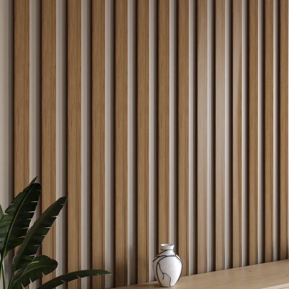 Интерьерная рейка саваш Дуб Крафт Табачный 16*60*2800 МДФ - 5 шт