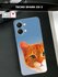 Чехол на Tecno Spark Go 3 / Текно Спарк Го 3 с принтом Любопытный котик