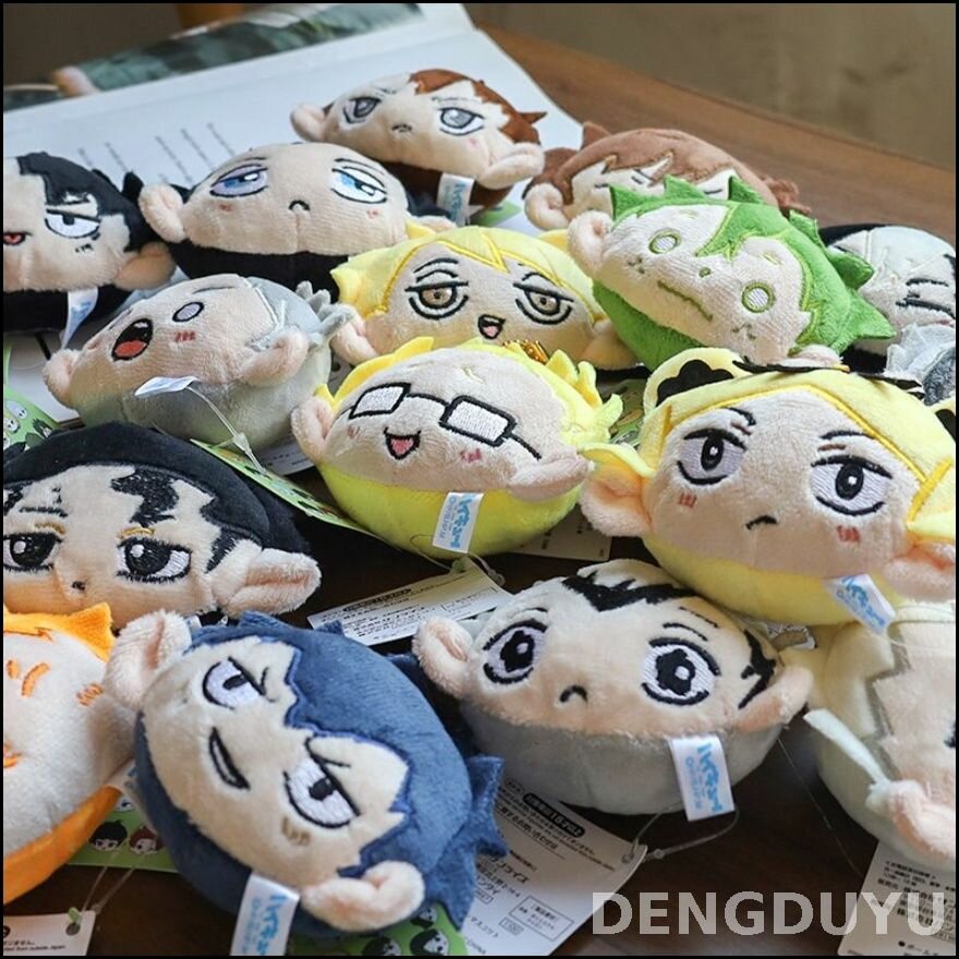 Аниме Мягкие Игрушки Волейбол! Сугавара Коуши/ Haikyuu! Sugawara Koushi Плюшевая игрушка-подвеска 8CM